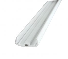 Klemprofiel wit (voor 18/19mm) 2,6m