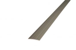 Parketprofiel vlak alu rvs mat 38mm 1m